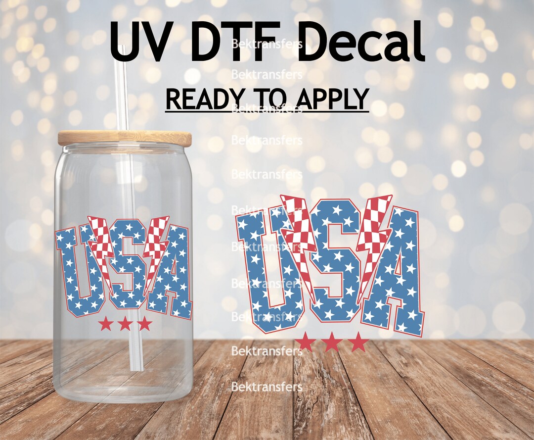 UV DTF USA /sticker Trending Decal Cup Decal Laptop Decal Ready to ...