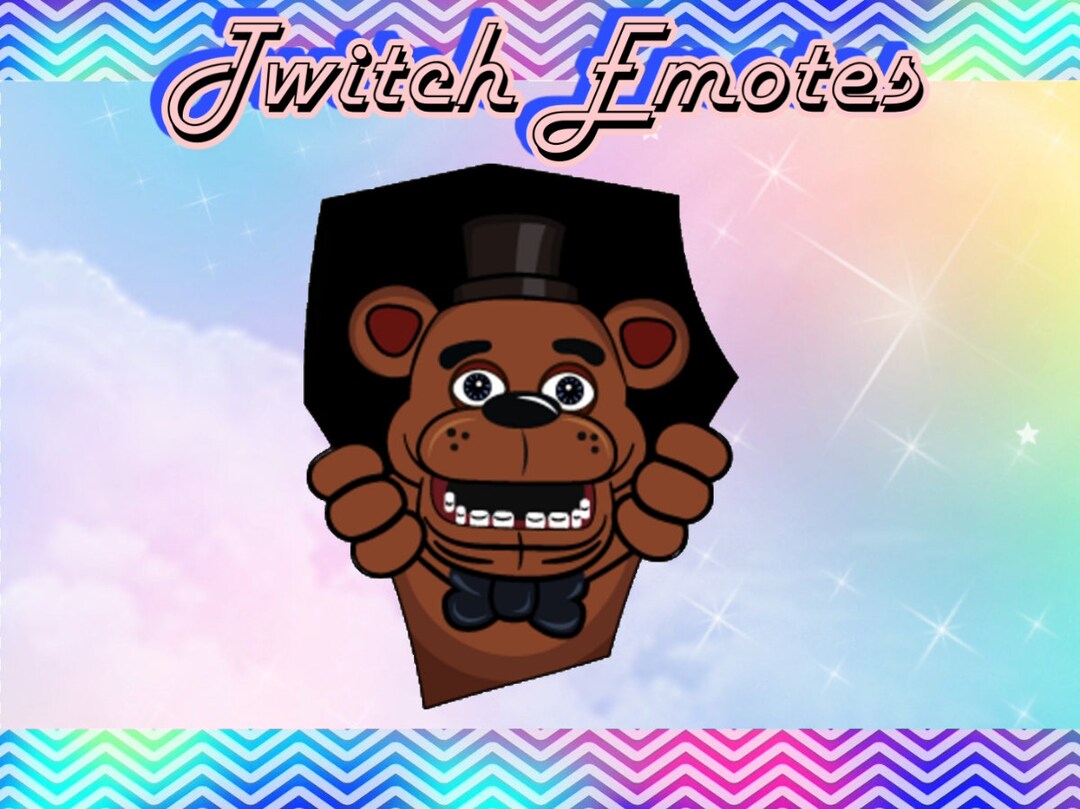 Freddy Bear, Twitch Emotes, Single Emotes, Movie Emote, Film Emotes ...