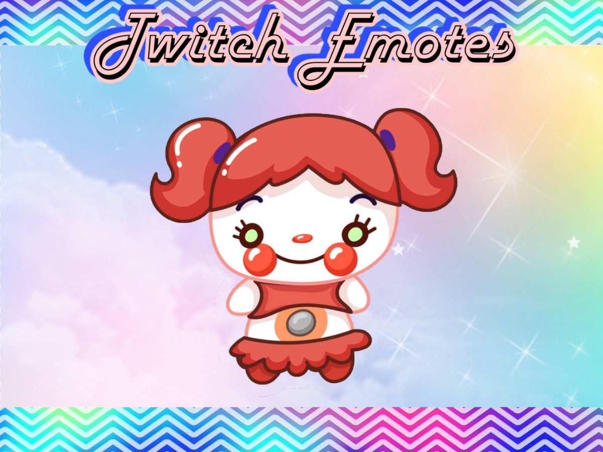 Baby Five Nights Emotes Twitch Emotes Cool Emotes Discord - Etsy