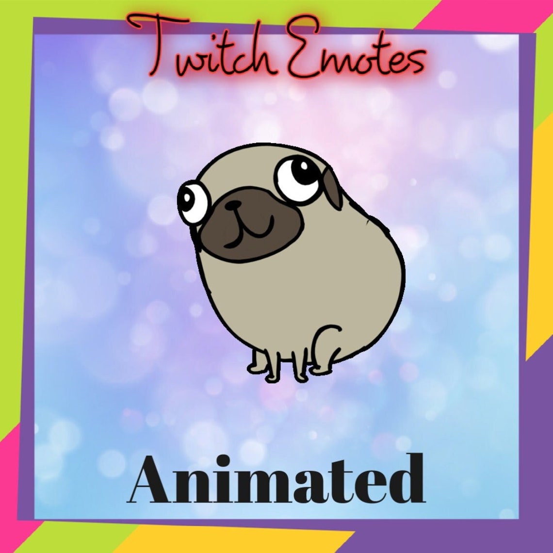 Dancing Pug Animated Emote, Twitch Emotes, Cute Emotes, Discord Emotes ...