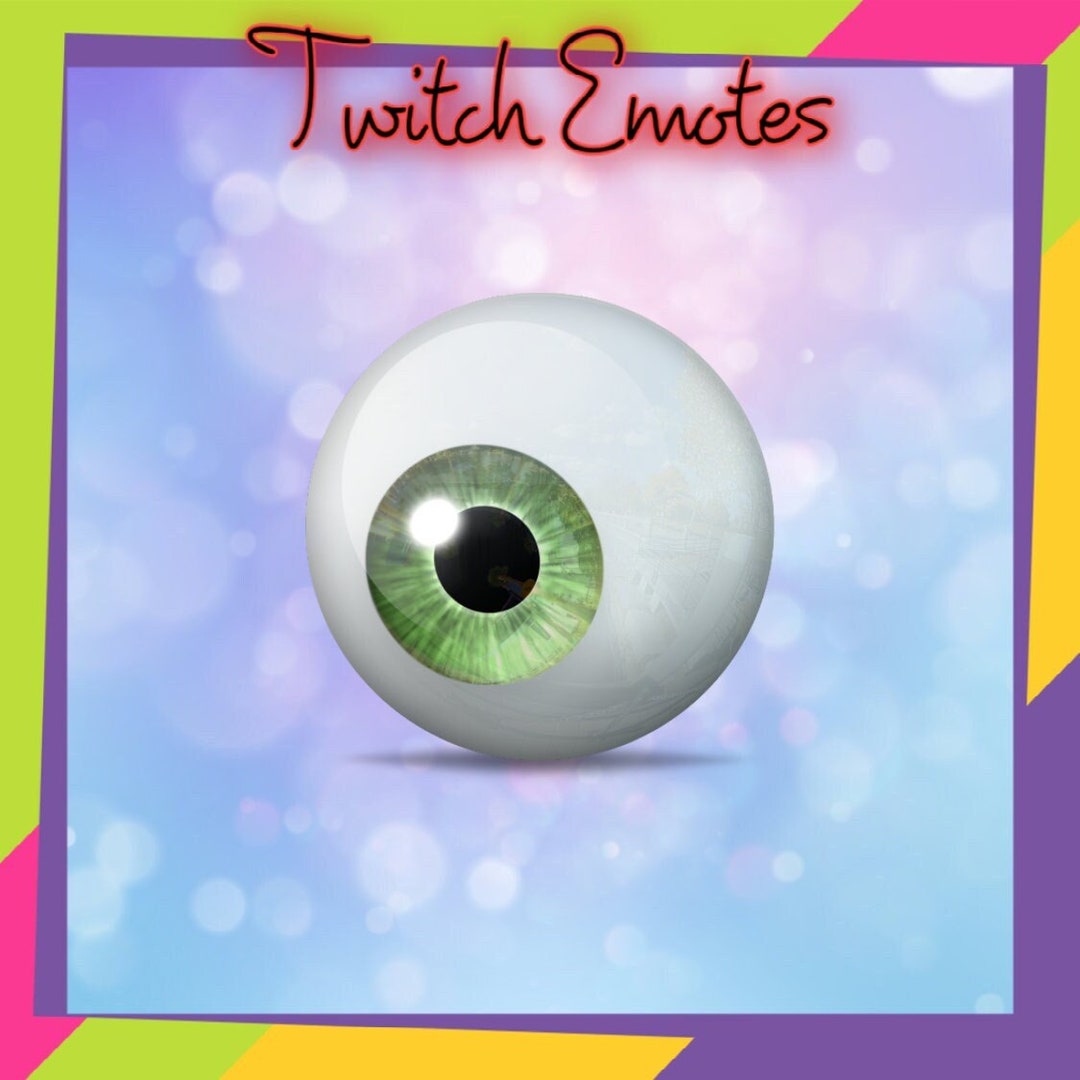 Green Eyeball Emotes, Twitch Emotes, Discord Emotes, Streamer Emotes ...