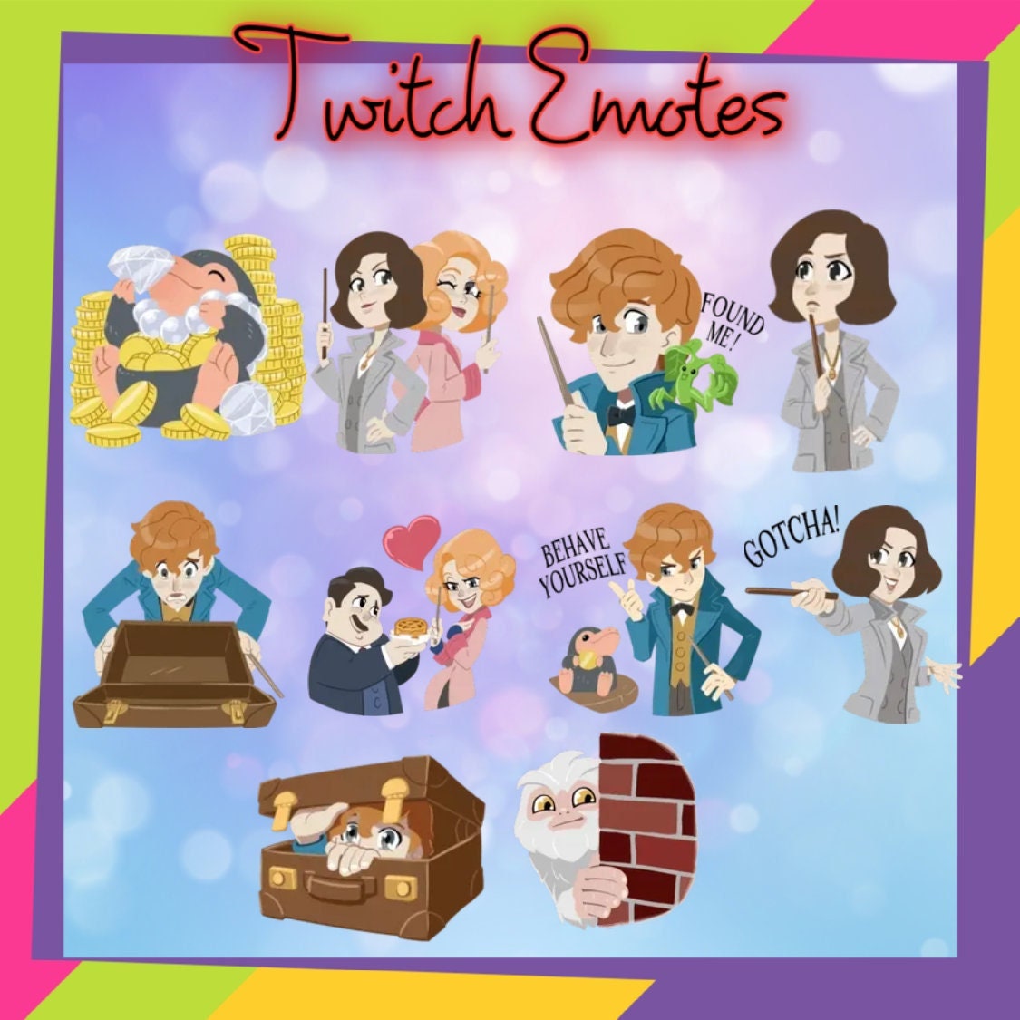 Harry P Beasts Emotes, Twitch Emotes, Cute Emotes, Discord Emotes ...