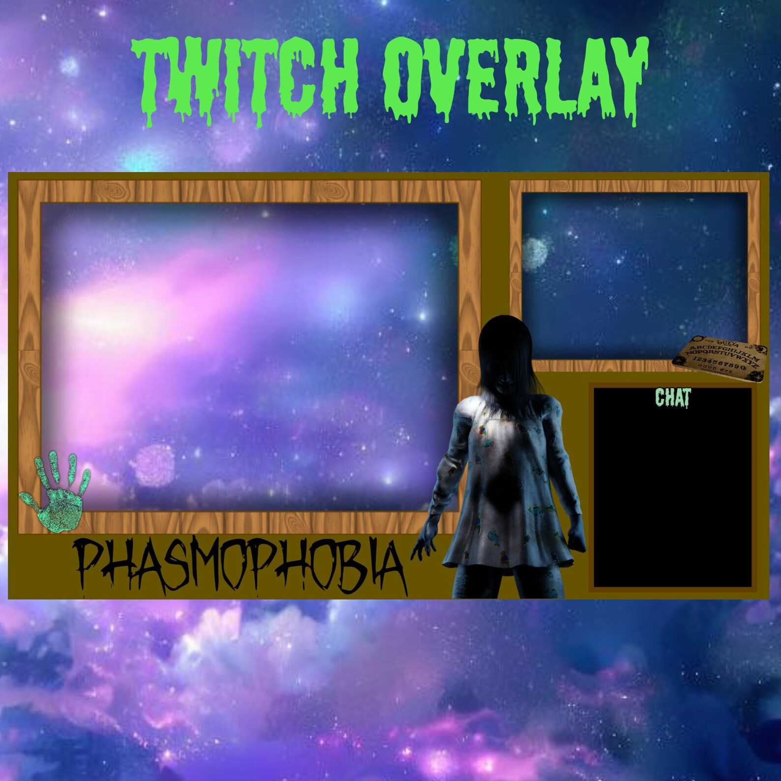 Phasmophobia Overlay Screen Twitch Overlay Screen Streaming - Etsy