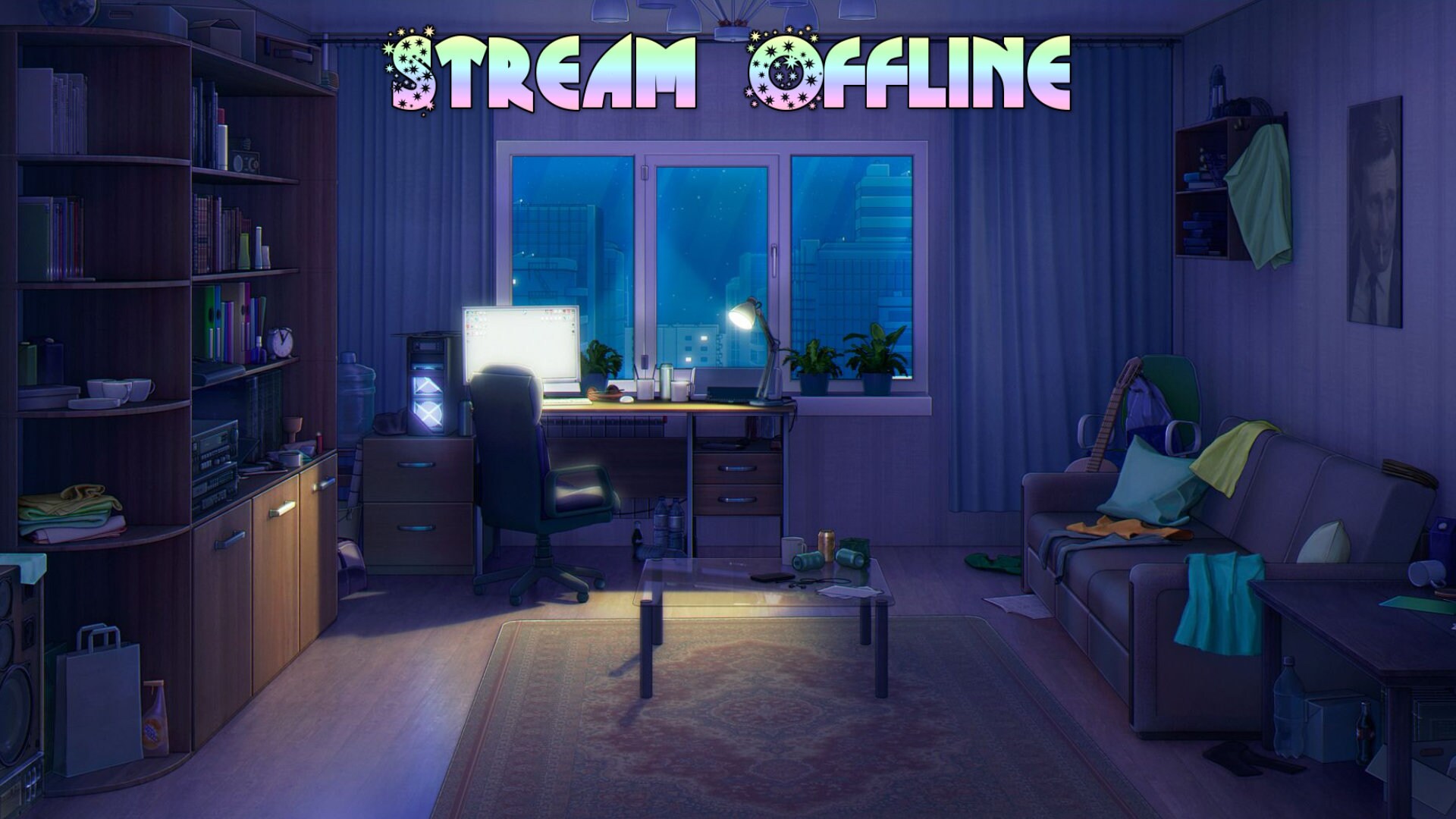 Chilling Gamer Stream Overlay Pack, Twitch Overlay, Stream Overlay ...
