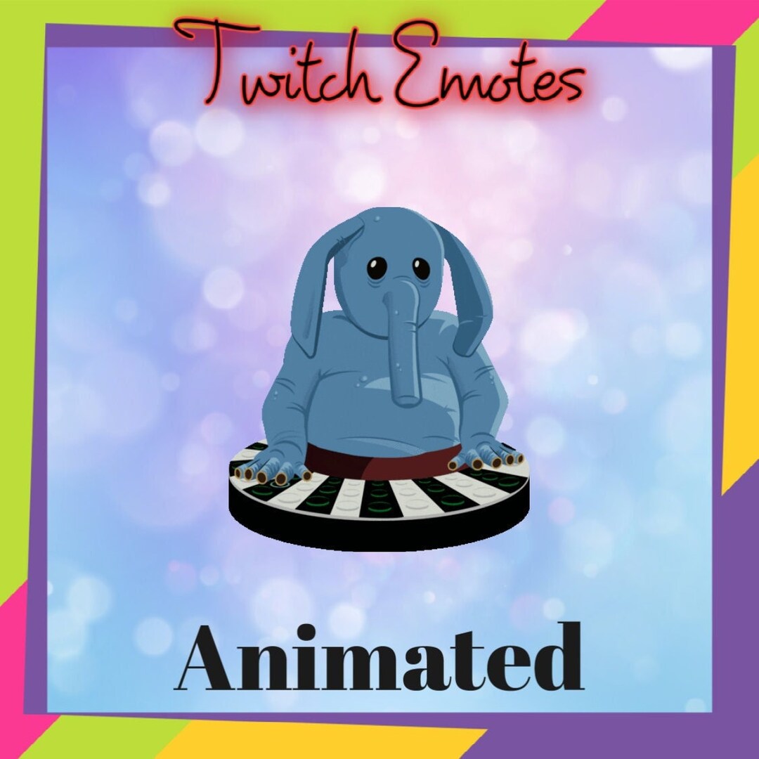 Animated Cantina Alien Emotes Twitch Emotes Cute Emotes - Etsy