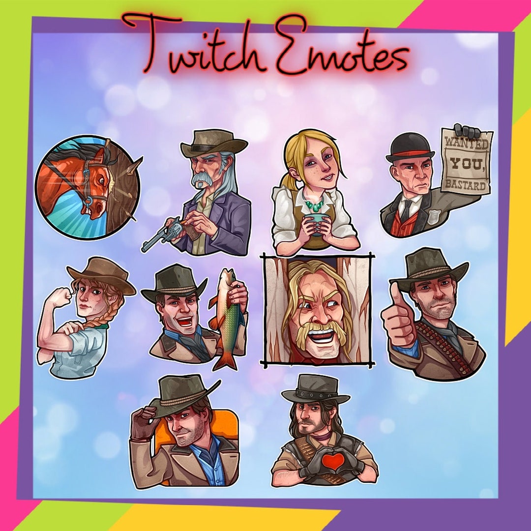 Red Dead Emotes, Twitch Emotes, Cool Emotes, Discord Emotes, Cowboy ...