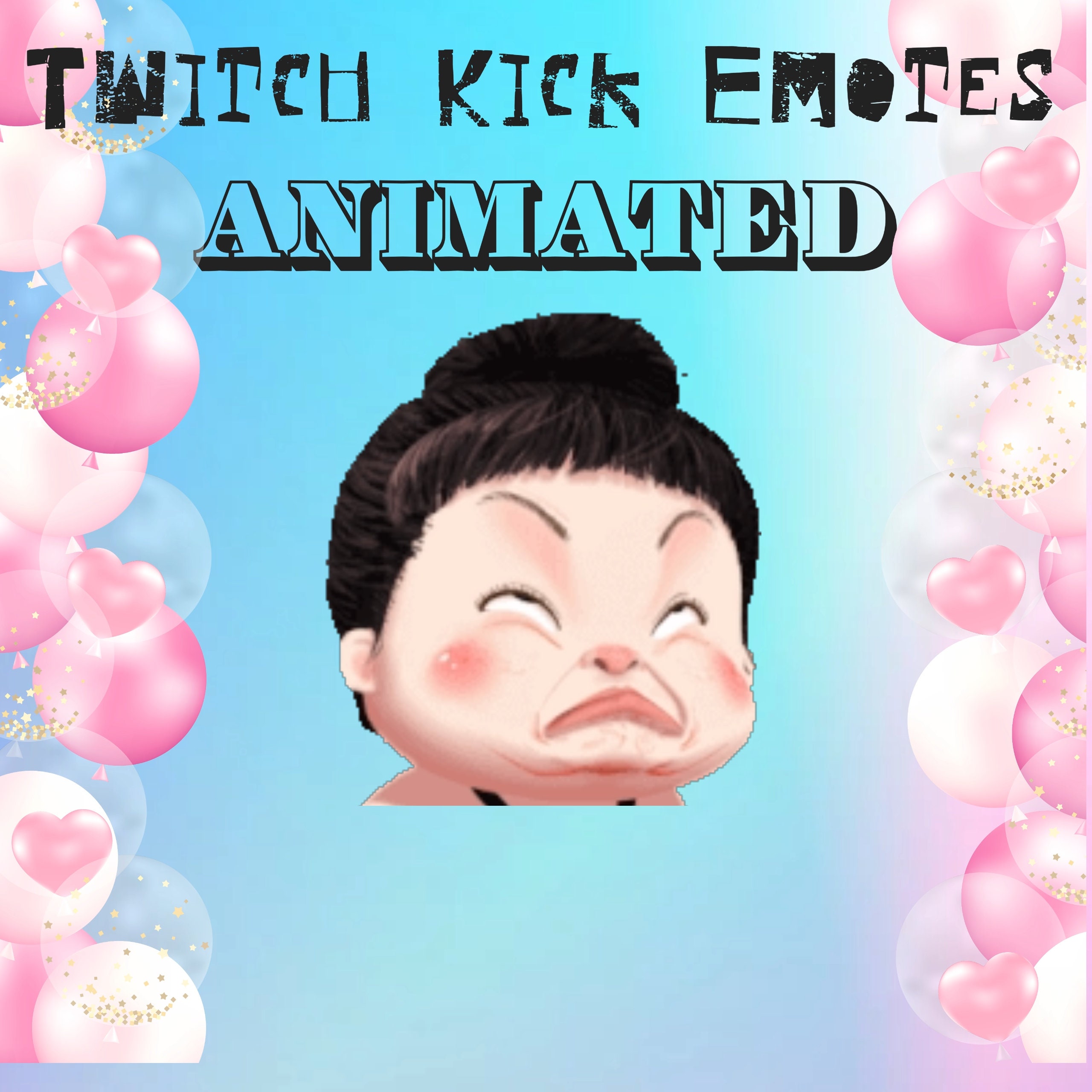 Grumpy Funny Girl Animated Emotes, Twitch Emotes, Discord Emotes ...