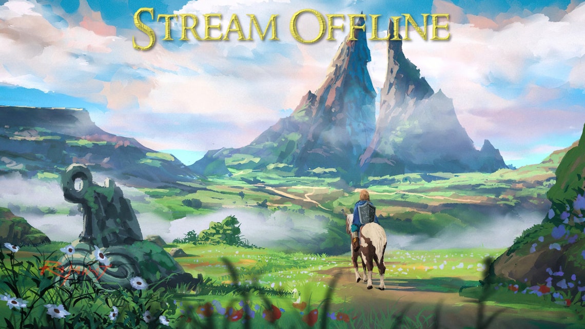 Animated Zelda Twitch Screens & Overlay Pack, Twitch, Stream Overlay ...