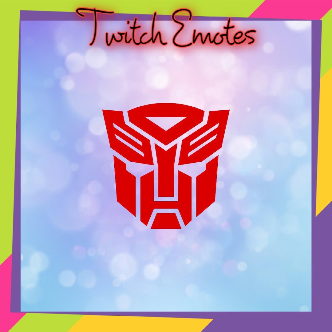 Autobot Emote, Twitch Emotes, Cool Emotes, Discord Emotes, Streamer ...