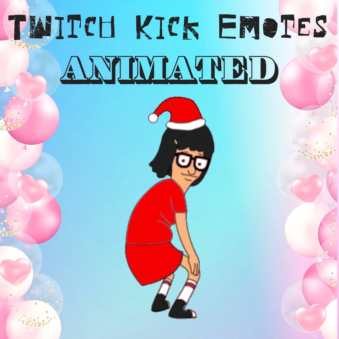 Santa Twerk Animated Emotes, Twitch Emotes, Discord Emotes, Streamer ...