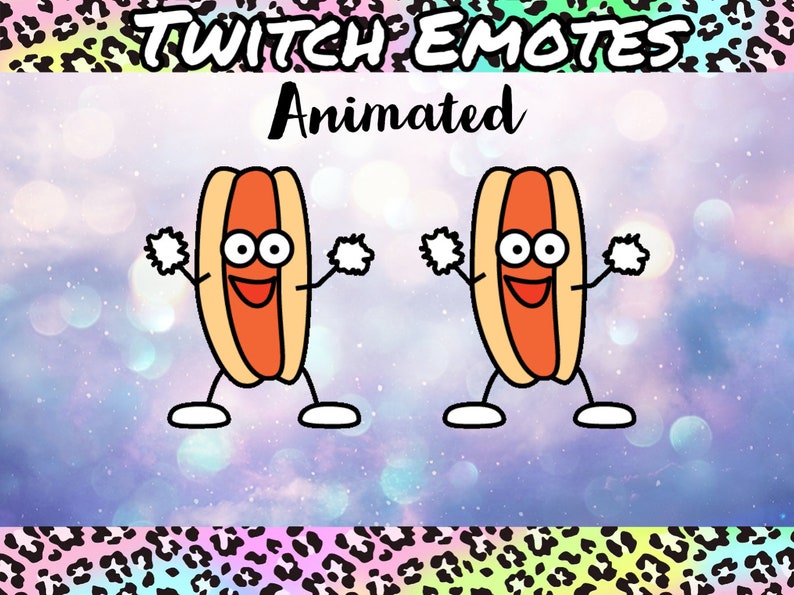 Animated Double Hotdog Dancing Emote, Twitch Emotes, Discord Emotes ...