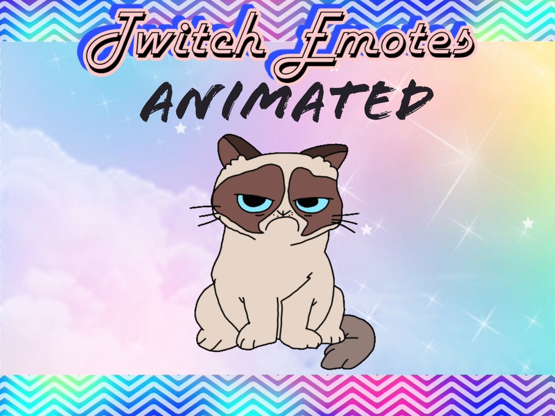 Grumpy Cat Emotes, Twitch Emotes, Cute Emotes, Discord Emotes, Streamer ...