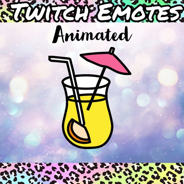 Twitch Summer Emotes - Etsy