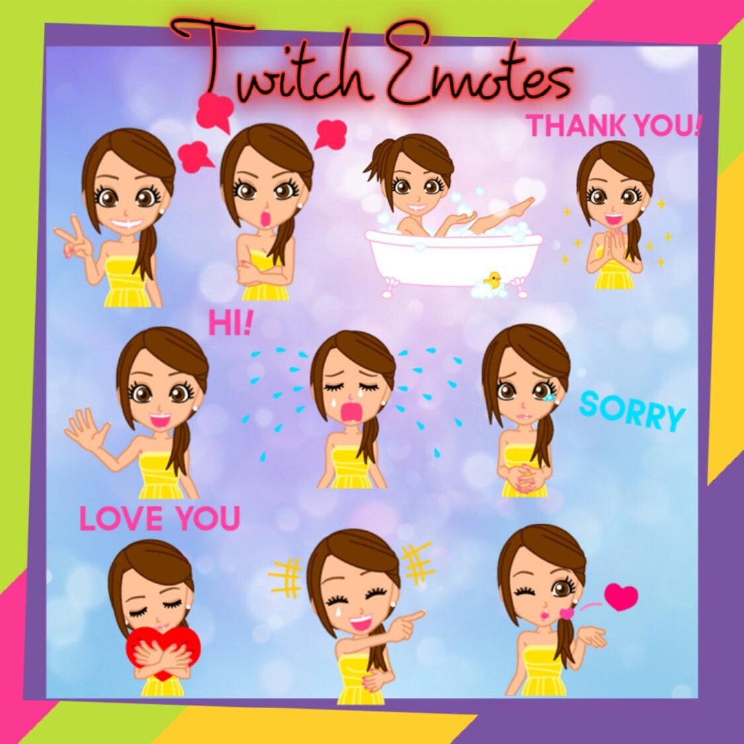 Girl's Night Out Emotes, Twitch Emotes, Discord Emotes, Streamer Emotes ...