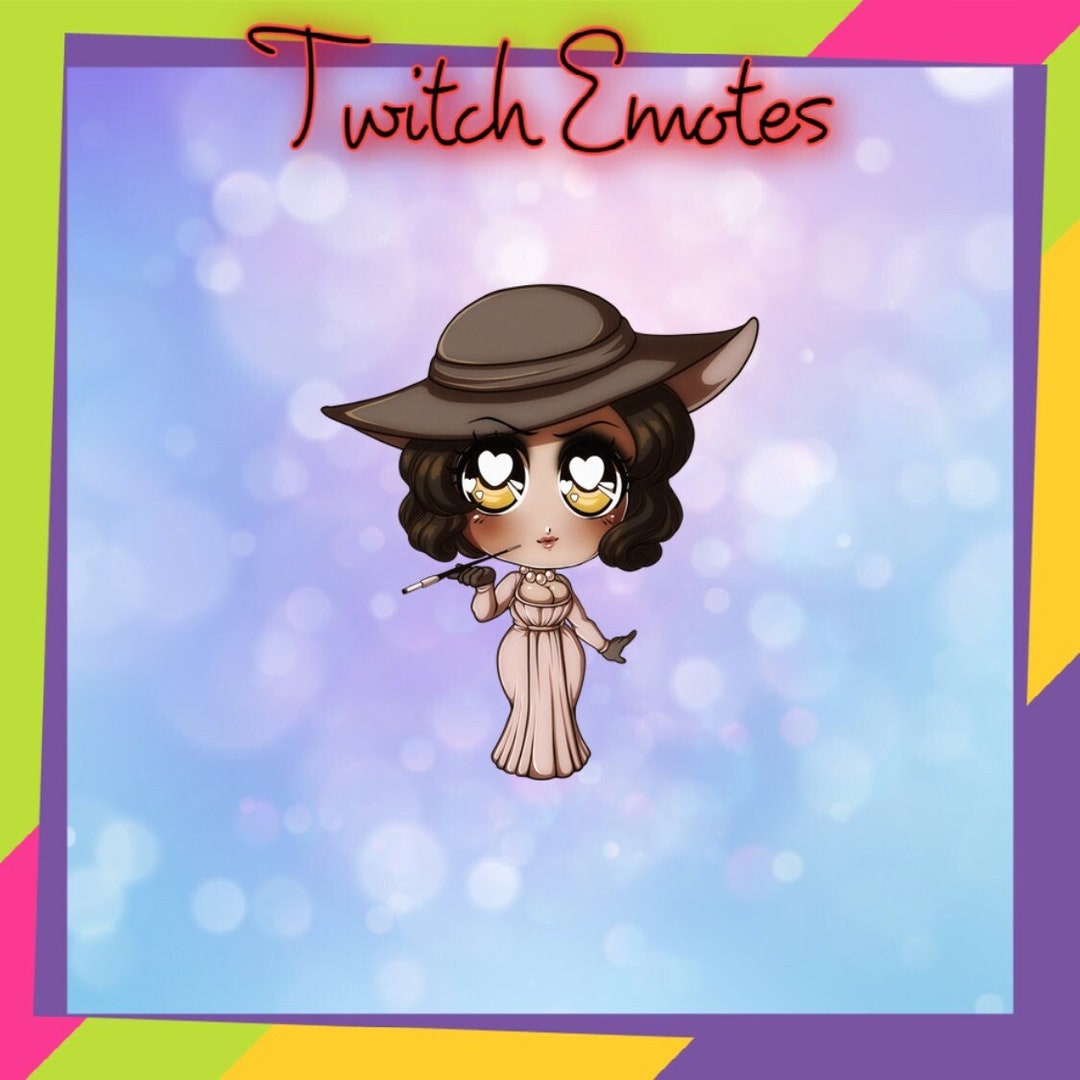 Resident Evil Lady Dimitrescu Emotes, Twitch Emotes, Discord Emotes ...