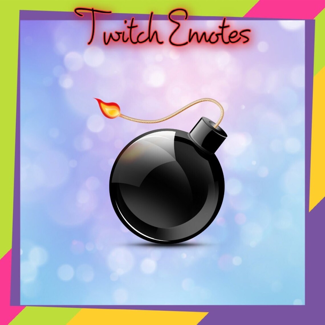 Cartoon Bomben Emotes Twitch Emotes coole Emotes Discord - Etsy.de