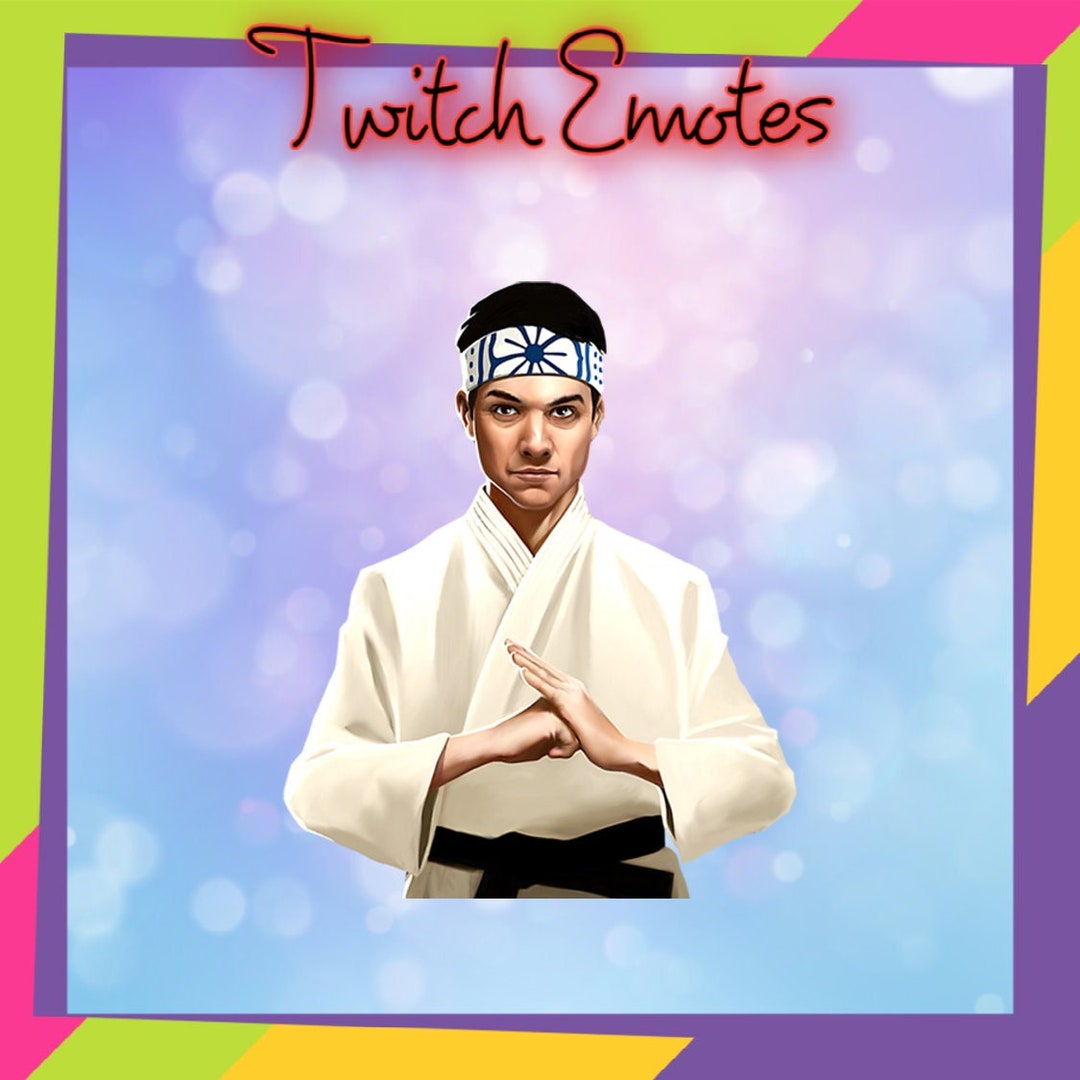 Cobra Kai Daniel Emotes Twitch Emotes Cool Emotes Discord - Etsy Canada