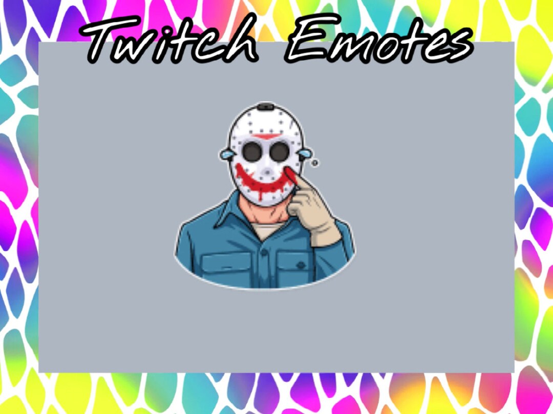 Jason Vorhees, Twitch Emotes, Single Emotes, Movie Emote, Film Emotes ...
