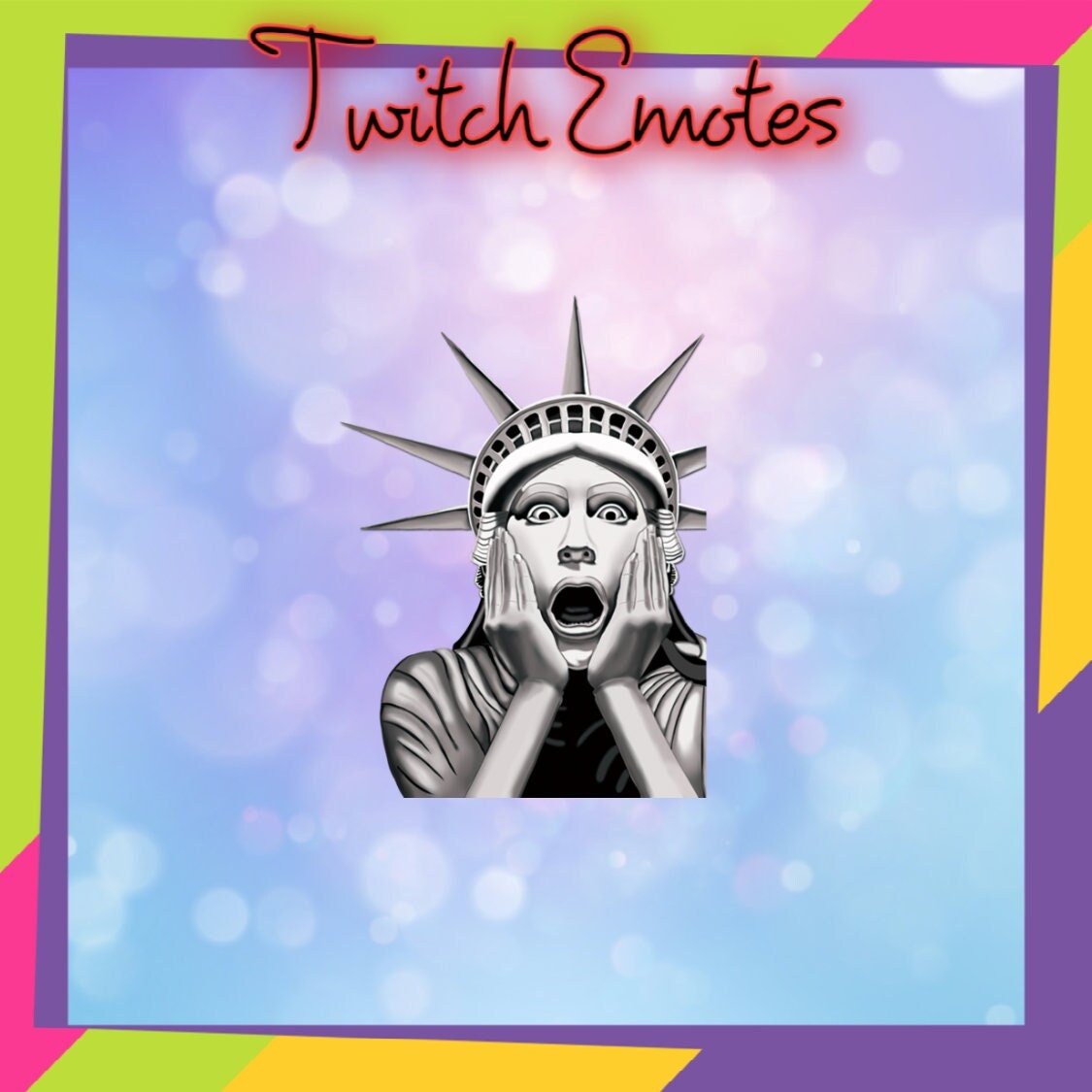 Statue of Liberty Emote, Twitch Emotes, Cool Emotes, Discord Emotes ...