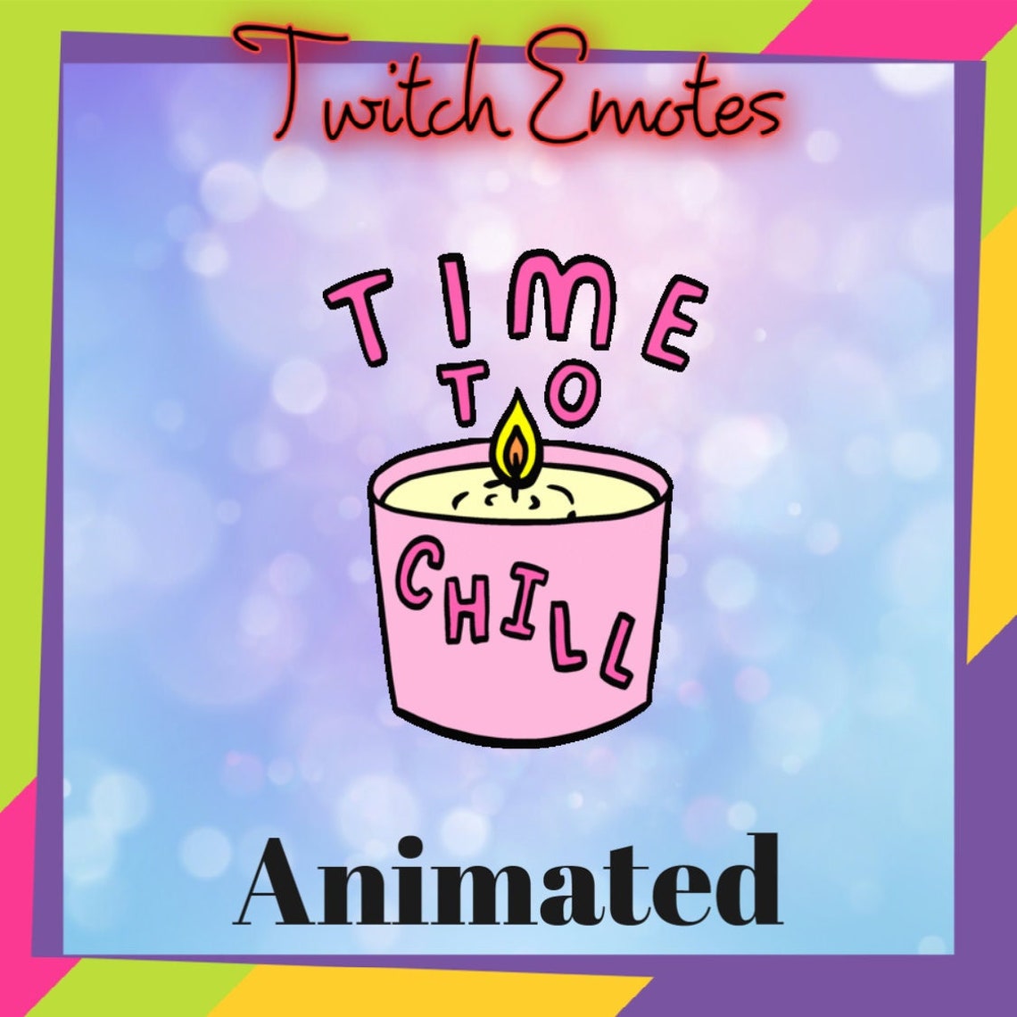 Chill Time Animated Emotes, Twitch Emotes, Cute Emotes, Discord Emotes ...