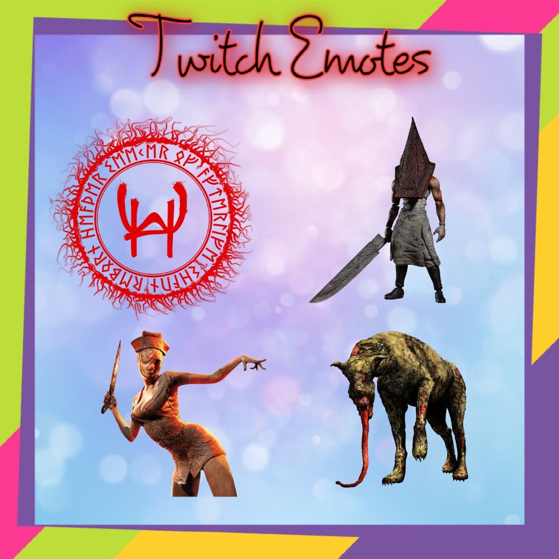 Silent Hill Game Emotes, Twitch Emotes, Discord Emotes, Streamer Emotes ...