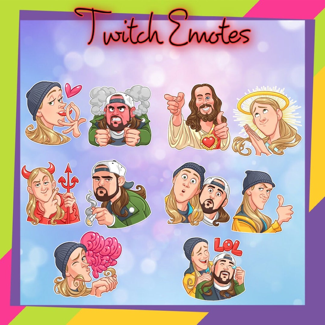 Jay and Silent Bob Emotes, Twitch Emotes, Cool Emotes, Discord Emotes ...