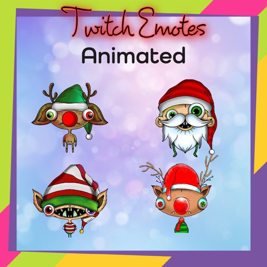 Animated Weird Christmas Emotes Emotes, Twitch Emotes, Discord Emotes ...