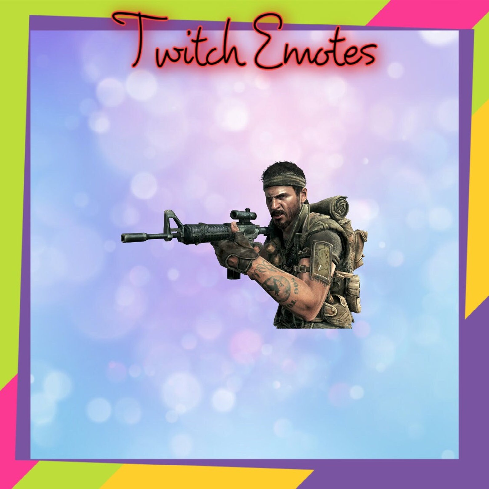Cod Call of Duty Emotes Twitch Emotes Discord Emotes - Etsy