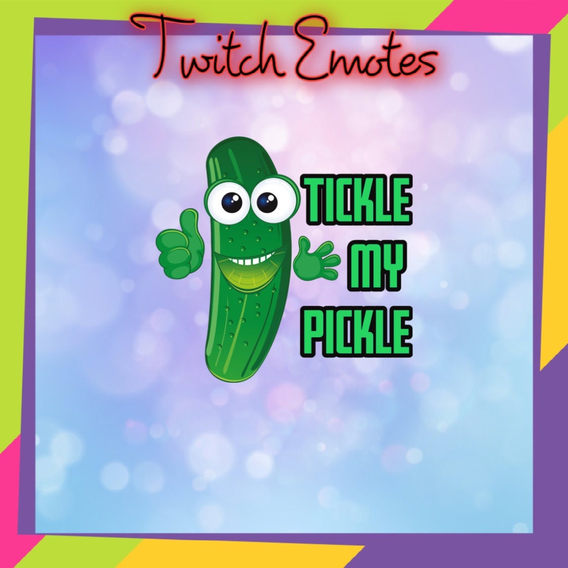 Tickle Pickle Emotes, Twitch Emotes, Cute Emotes, Discord Emotes ...