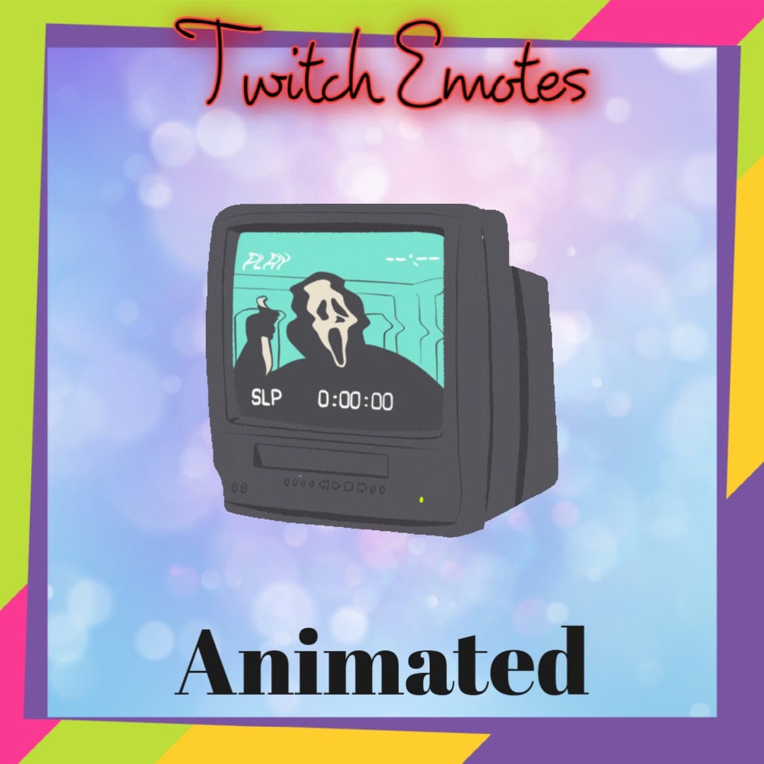 Old Tv Scream Animated Emotes, Twitch Emotes, Discord Emotes, Streamer ...