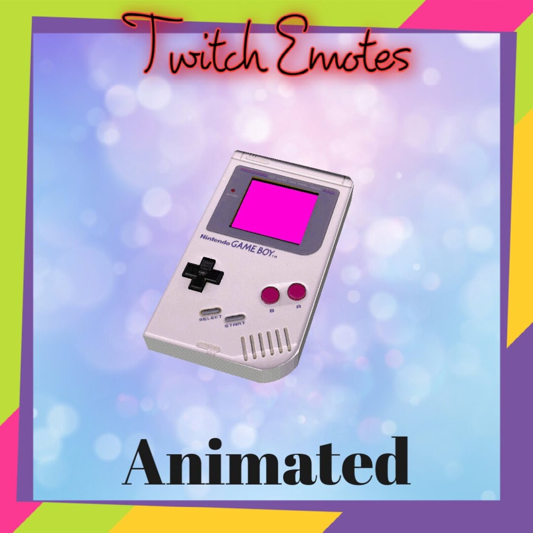 Animated Retro Game Console Emotes, Twitch Emotes, Cute Emotes, Discord ...