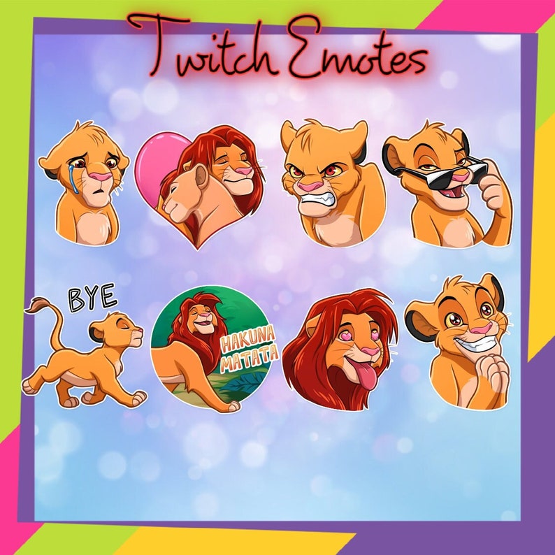 Cool Lion Cub Emotes, Twitch Emotes, Cool Emotes, Discord Emotes ...