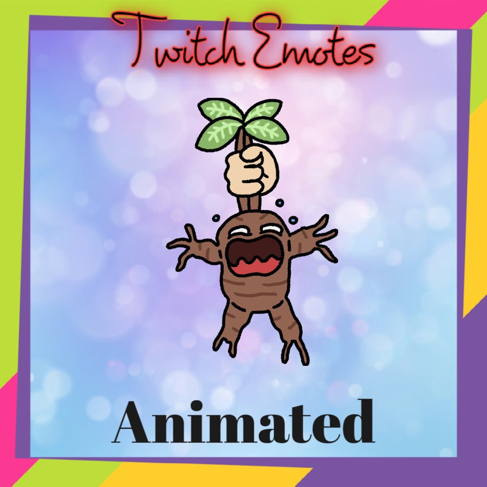 Wizard Mandrake Animated Emote, Twitch Emotes, Cute Emotes, Discord ...