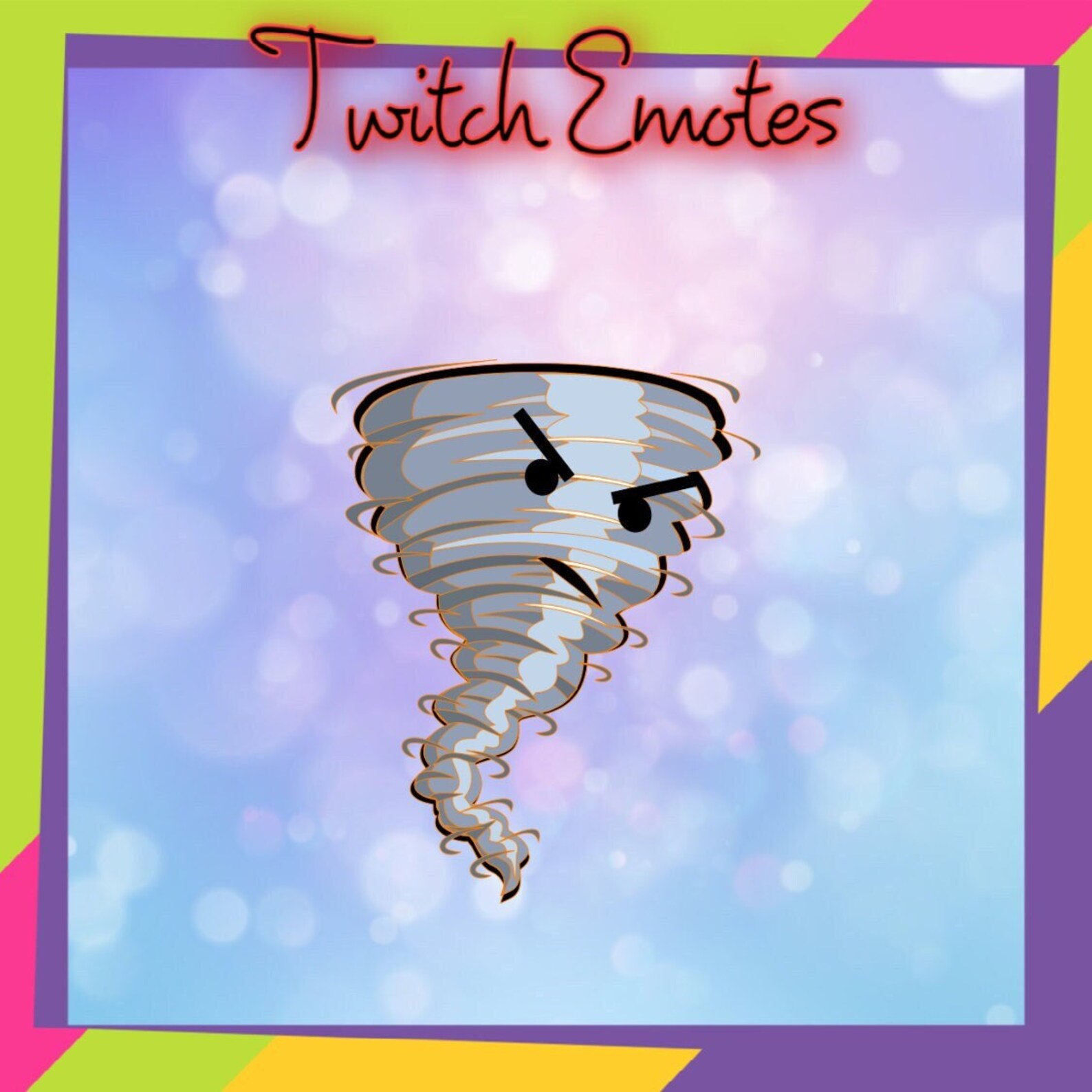 Cute Tornado Kawaii Emotes, Twitch Emotes, Cute Emotes, Discord Emotes ...