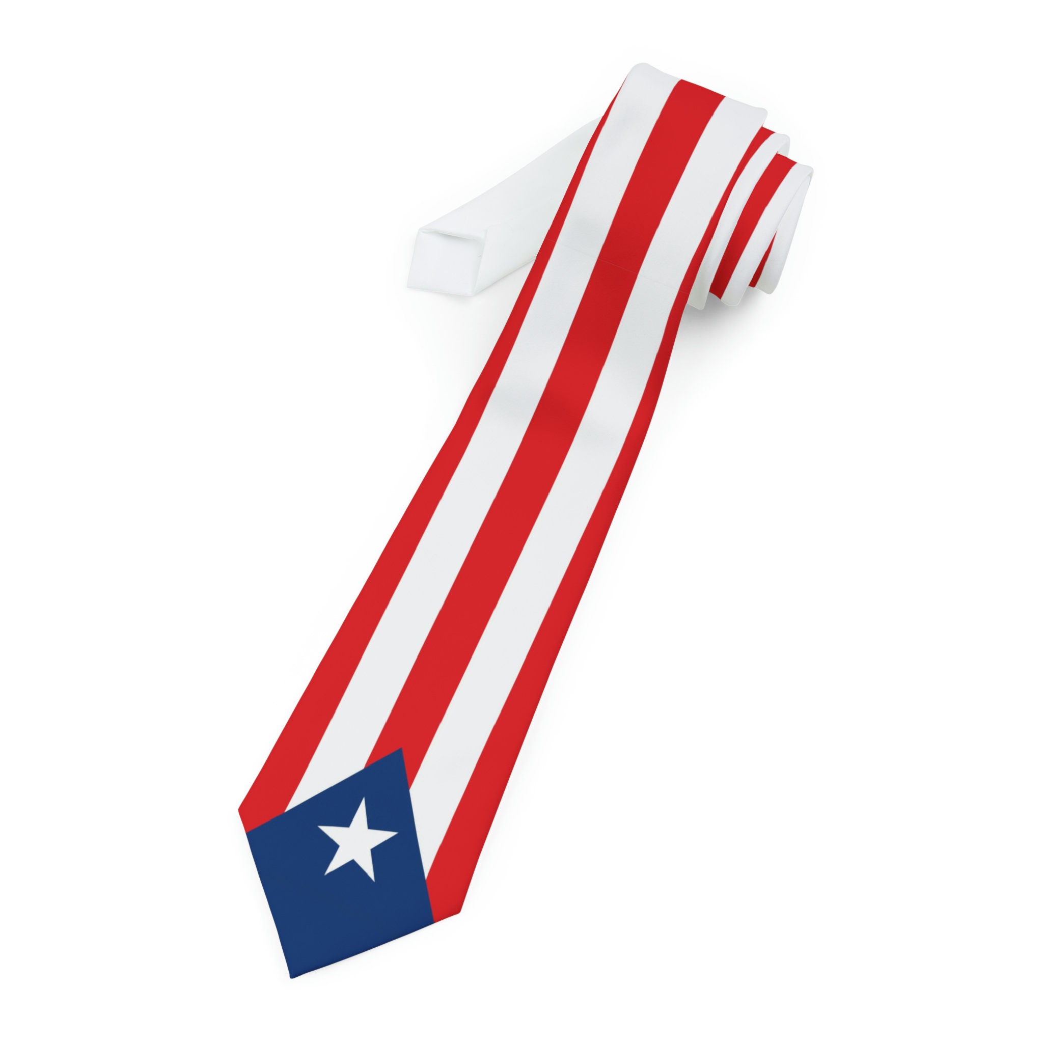 Puerto Rico Flag Bandera Boricua Necktie Corbata - Etsy