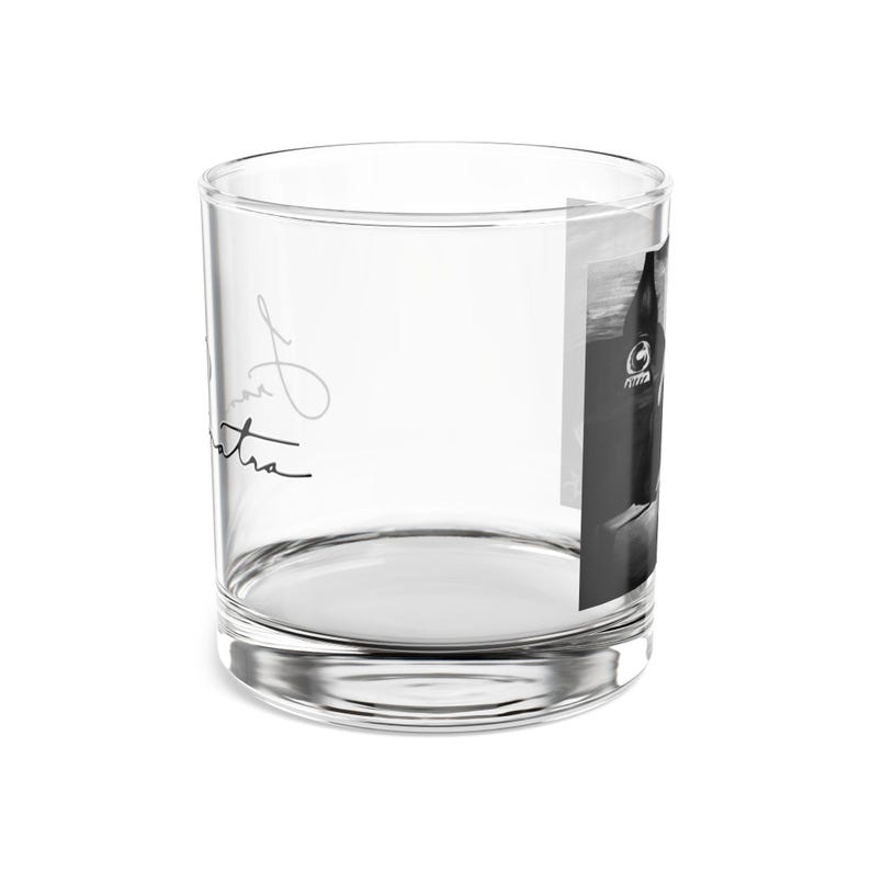 Frank Sinatra Painting With Signature Vintage Inspired Rocks Glass ...
