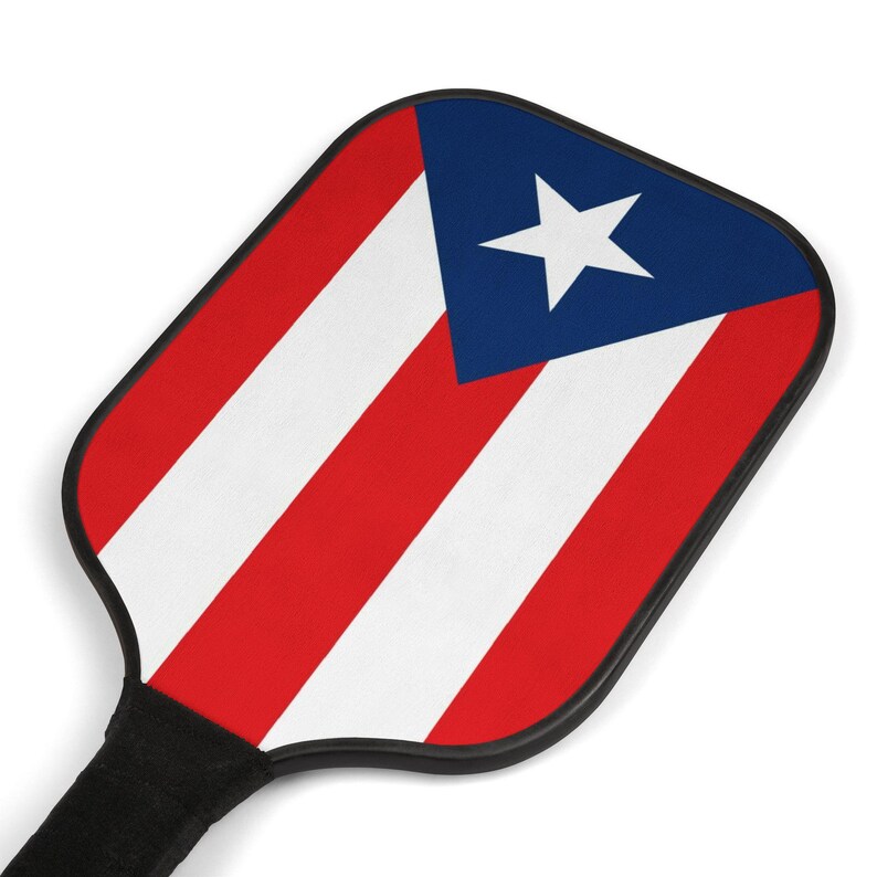 Puerto Rico Flag Pickleball Paddle Set - Etsy