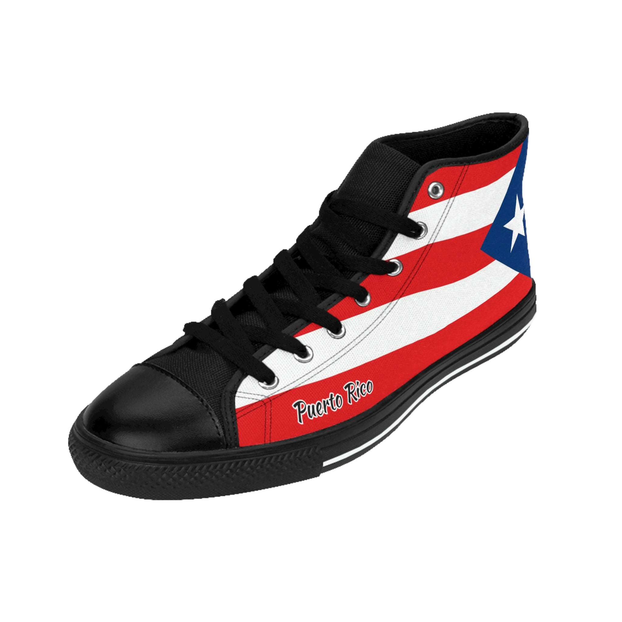 Puerto Rico Flag Men's Classic Sneakers - Etsy