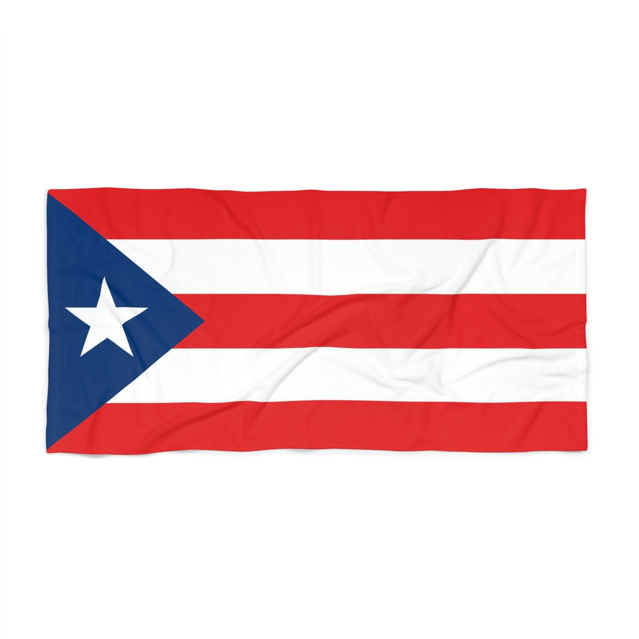 Puerto Rico Flag Beach Towels - 2 Sizes Available - Etsy