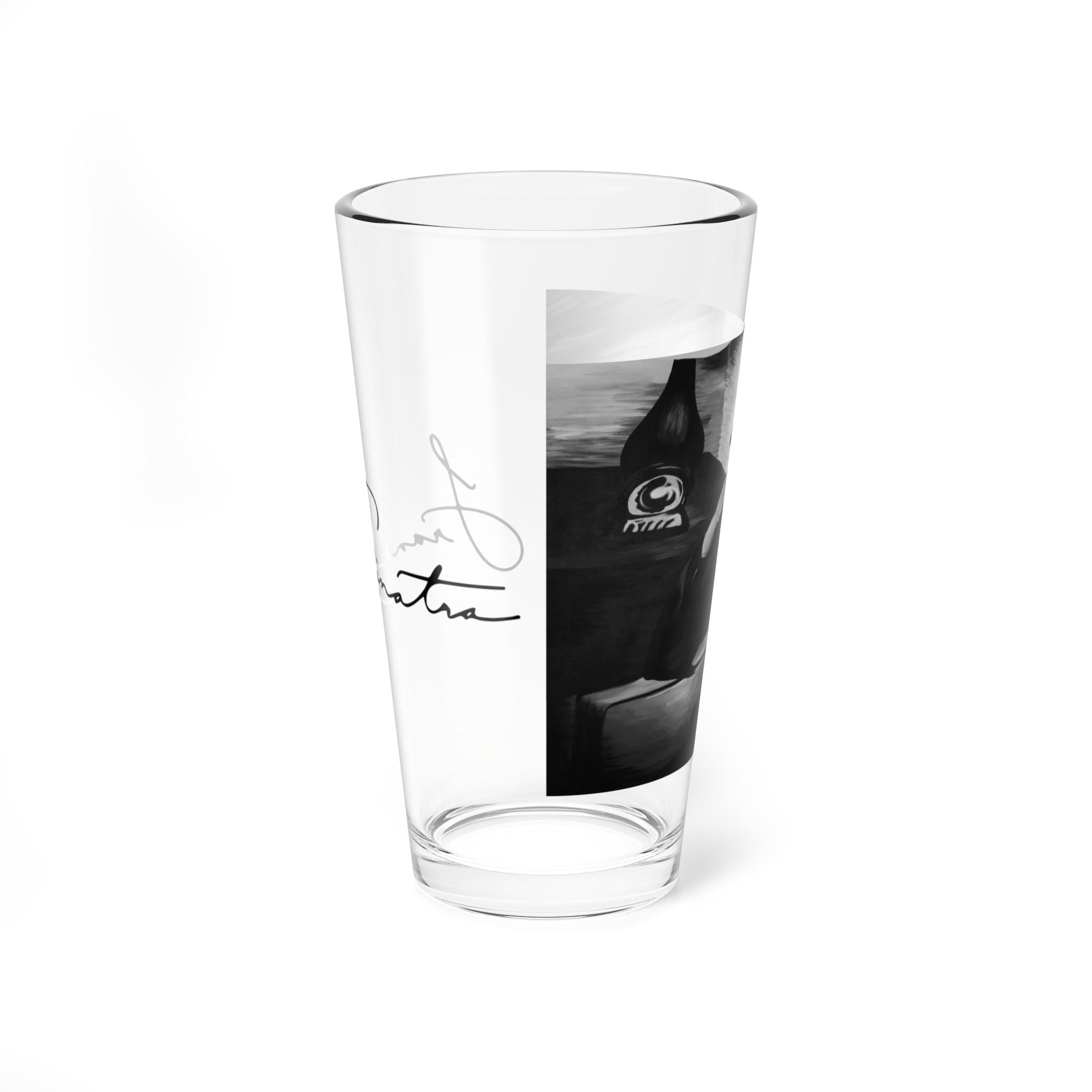 Frank Sinatra Painting With Signature Vintage Inspired Mixing Glass ...