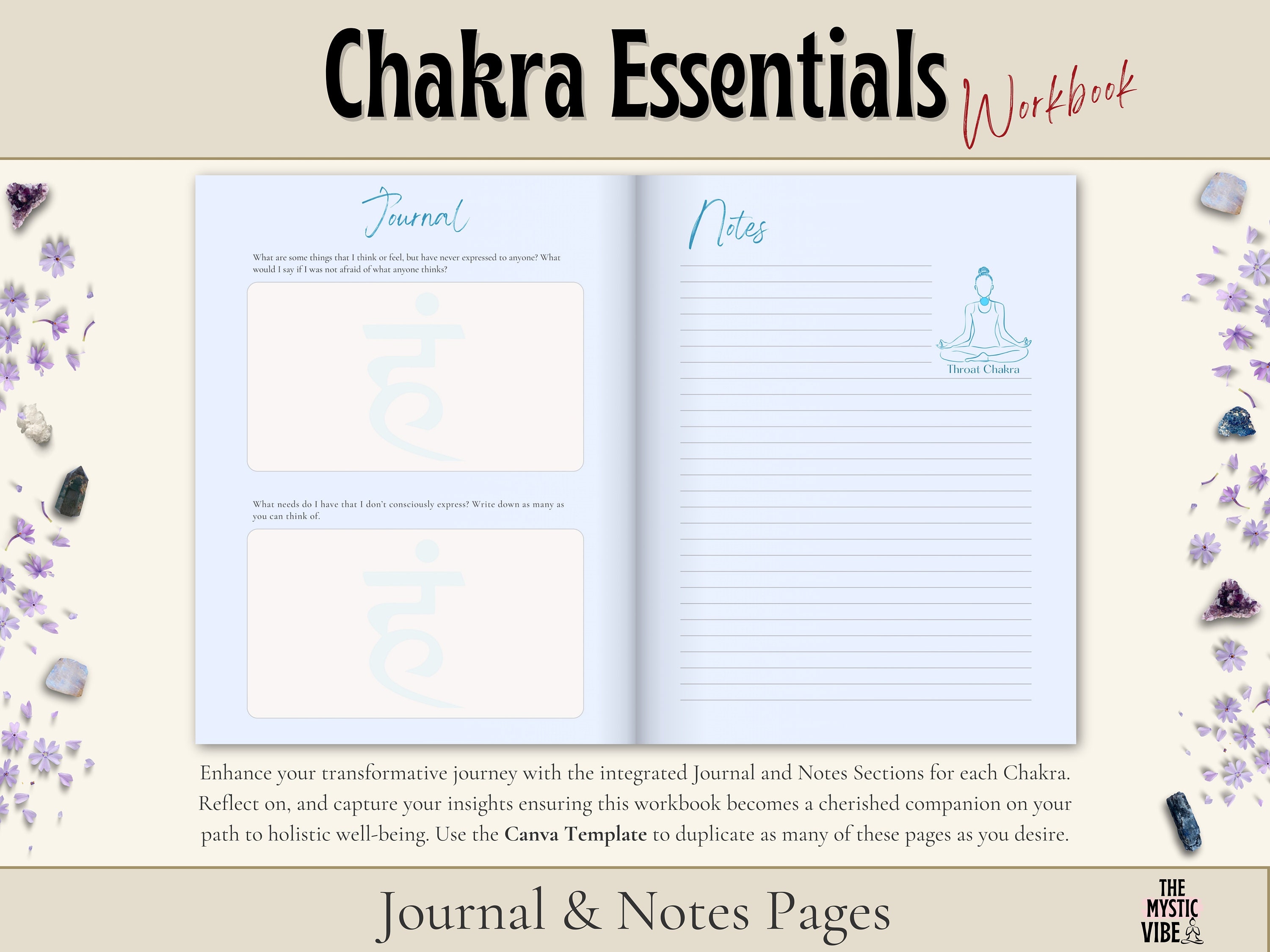 Chakra Guide and Workbook, Chakra Essentials: A Beginner's Guide to the ...