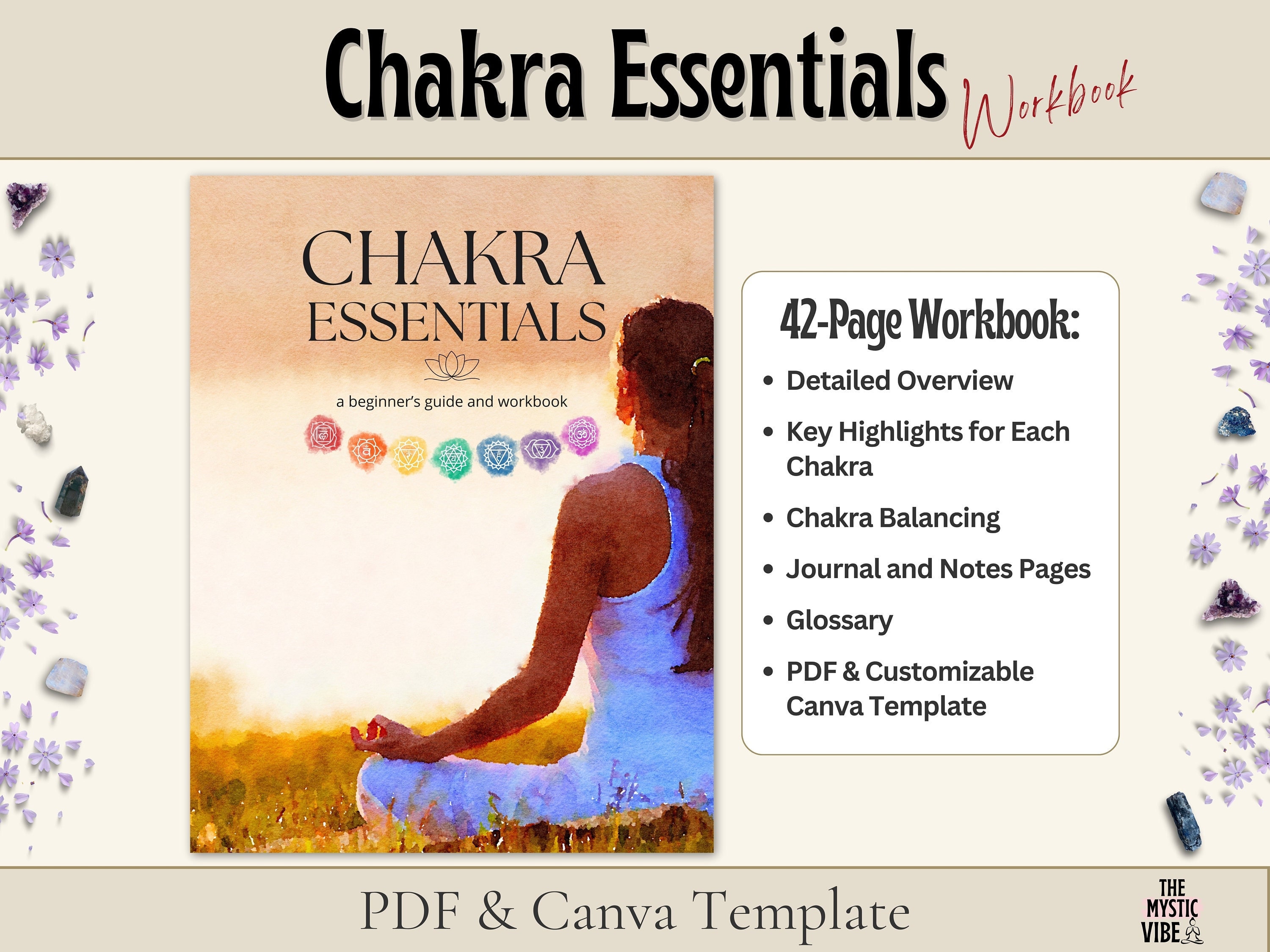 Chakra Guide and Workbook, Chakra Essentials: A Beginner's Guide to the ...
