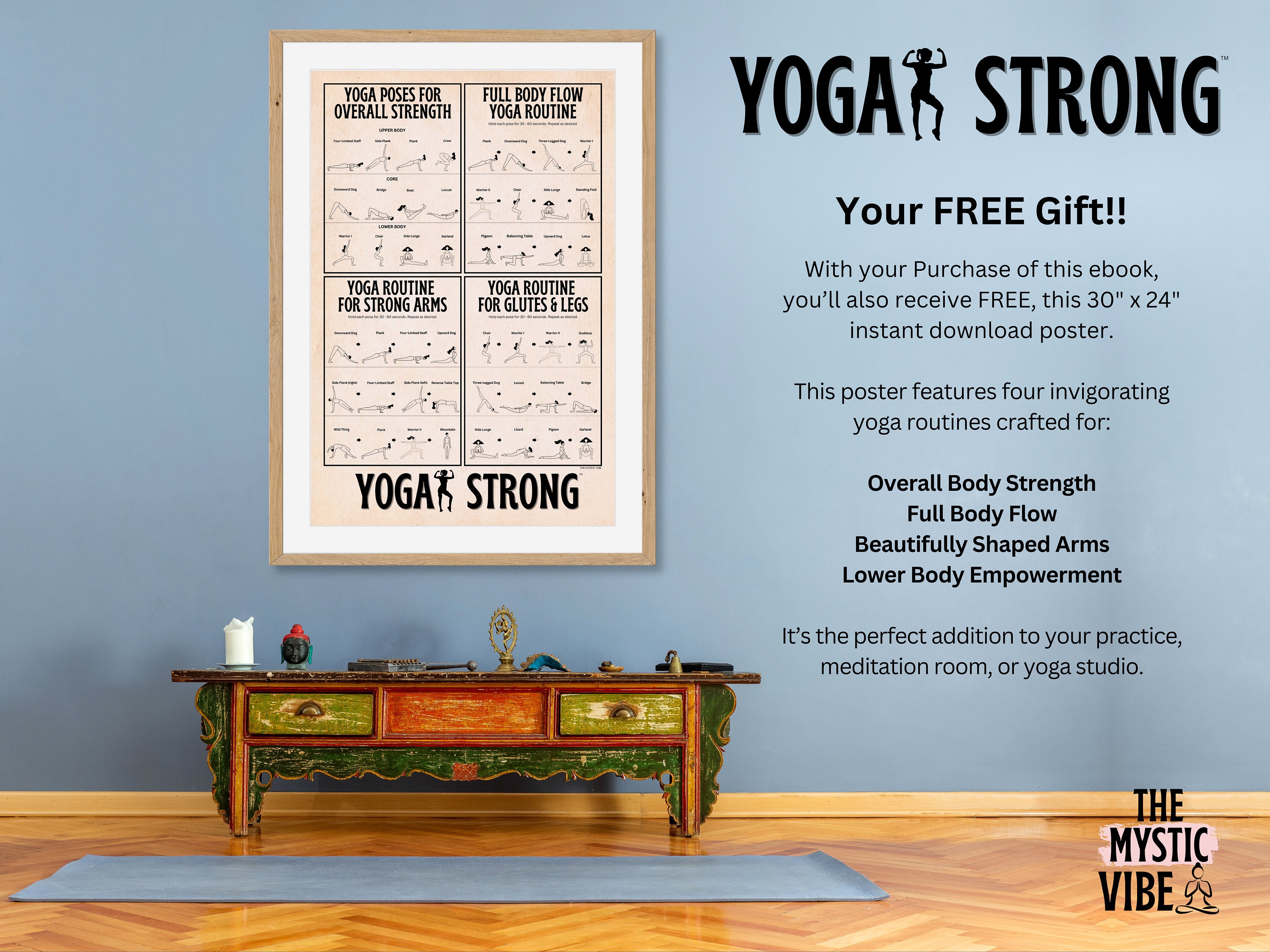 100 Yoga Asanas Ebook: Beginner Poses, Flexibility Guide (with FREE ...