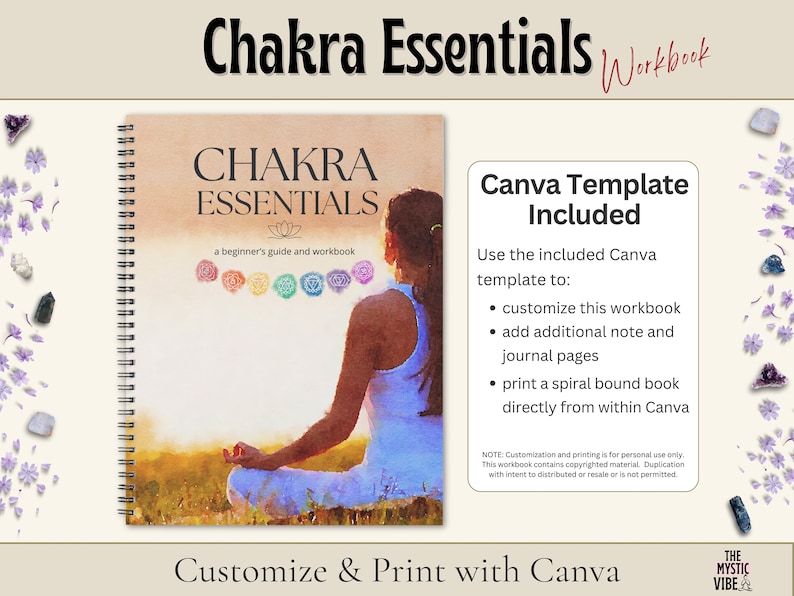 Chakra Guide and Workbook, Chakra Essentials: A Beginner's Guide to the ...