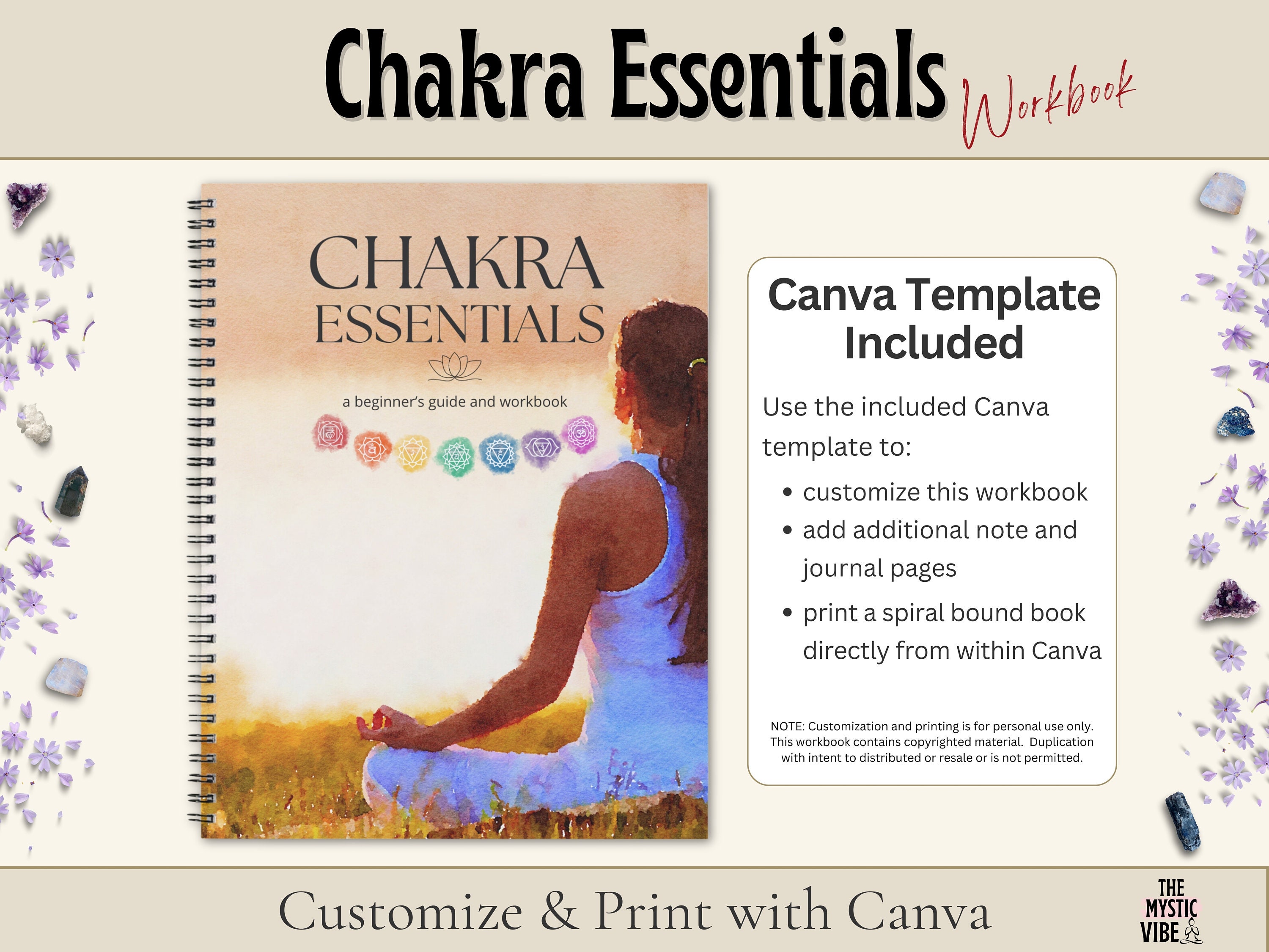 Chakra Guide and Workbook, Chakra Essentials: A Beginner's Guide to the ...