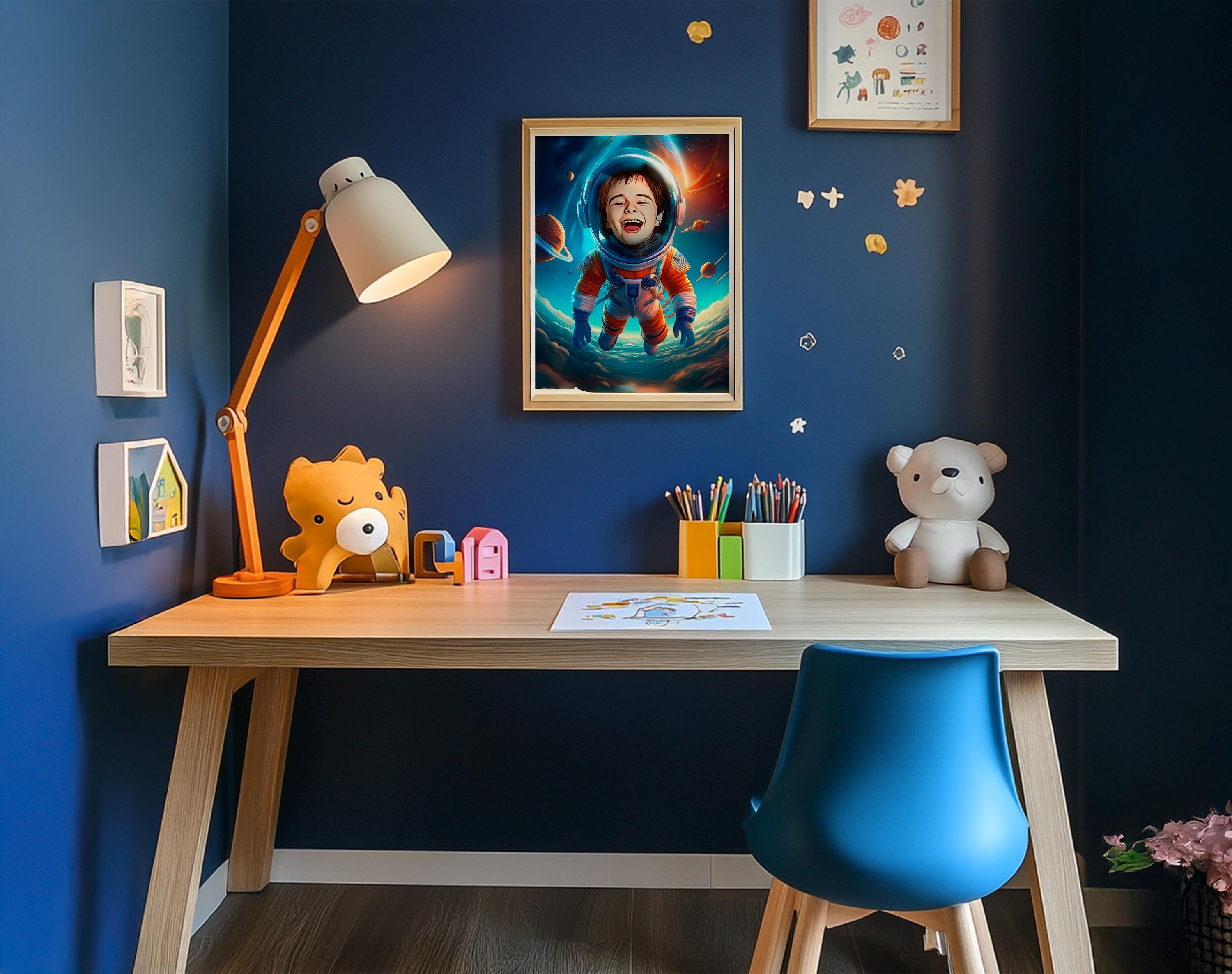 Custom Spider Hero Portrait, Personalized Photo Art for Kids & Fans ...