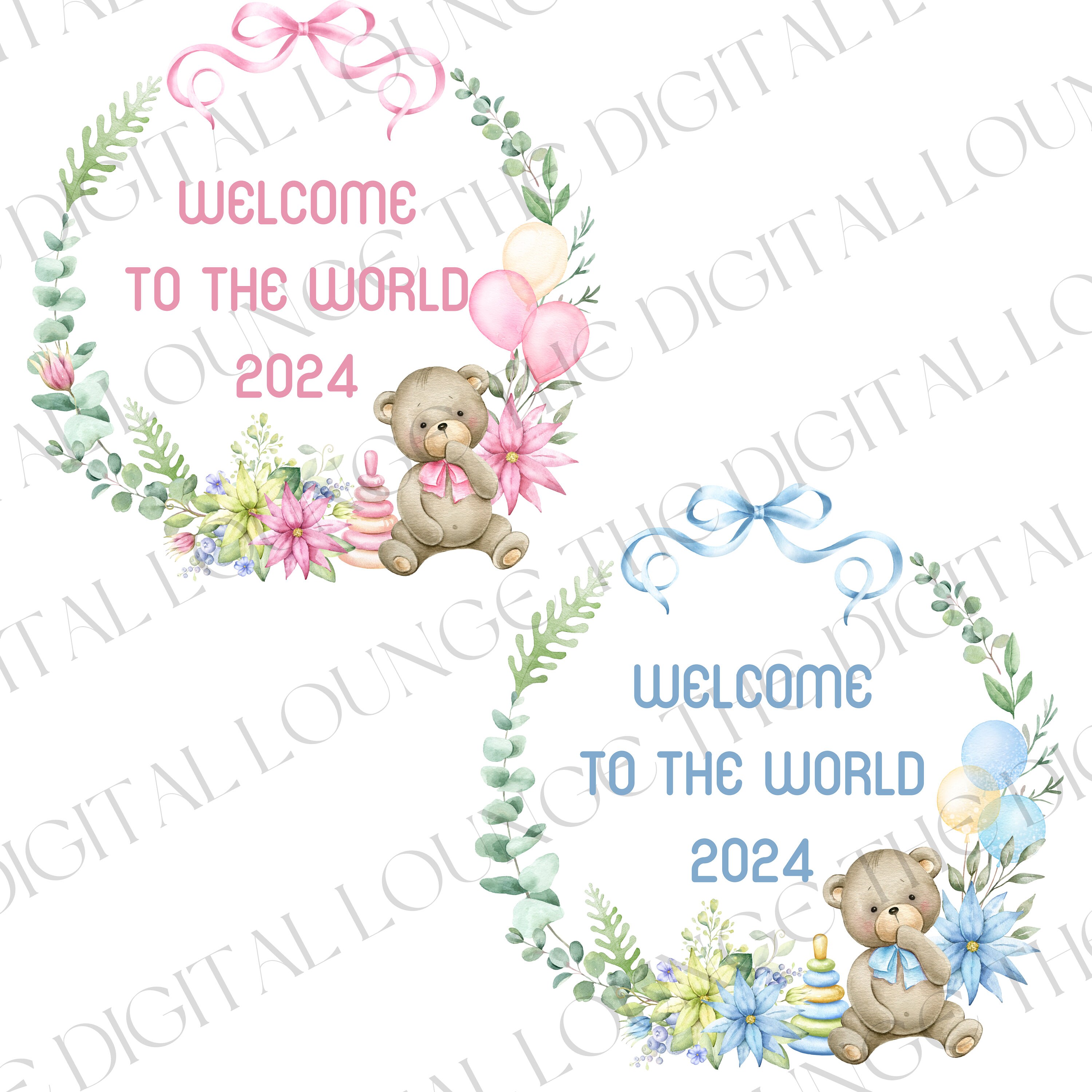 Digital Download PNG, Sublimation Design, New Baby Design, New Baby 2024 Design, Baby Boy PNG ...
