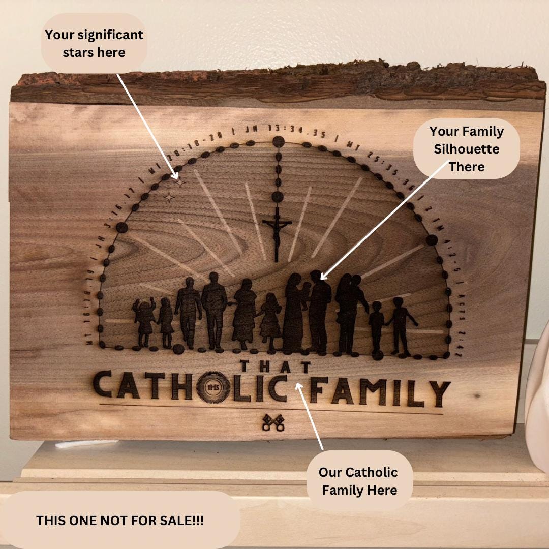 Custom Our Catholic Family Seal - Etsy