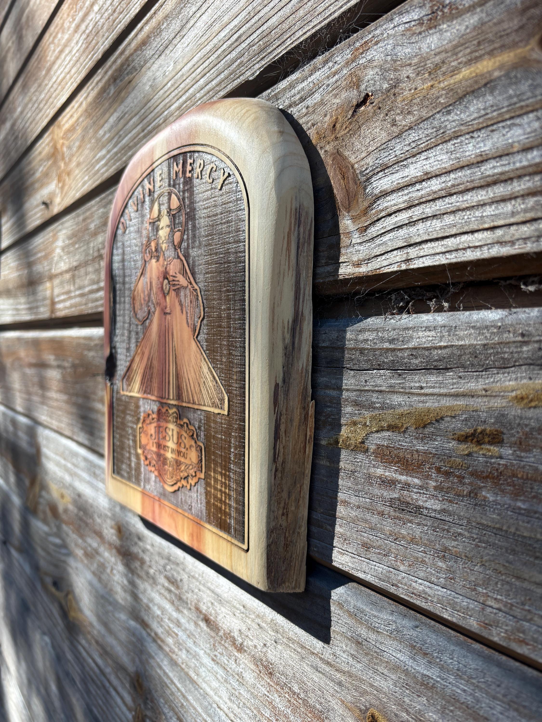 Divine Mercy Engraving - Etsy
