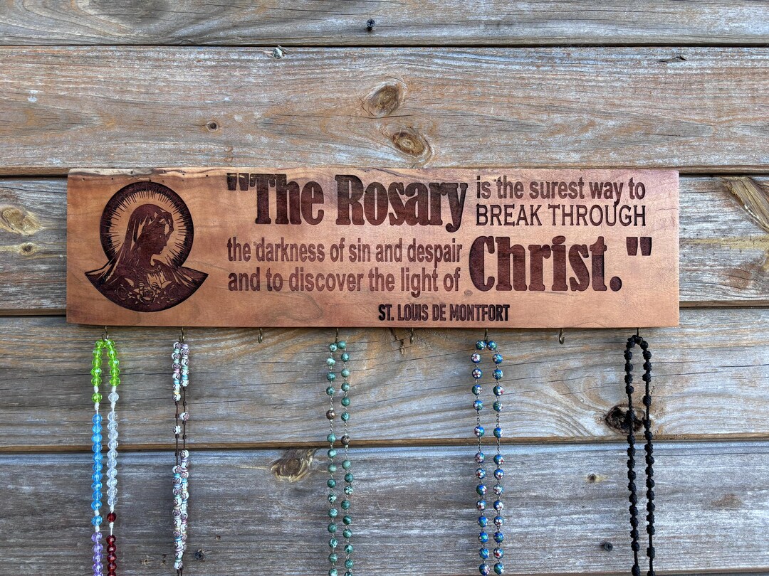 Rosary Board ("the Rosary is the Surest Way to Break Through the ...